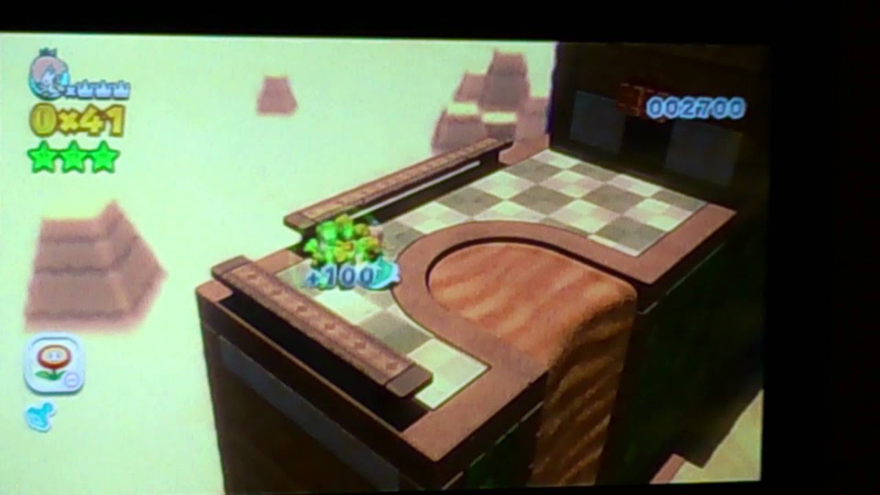 Super Mario 3D World Secret Quicksand World 2-1 - YouTube