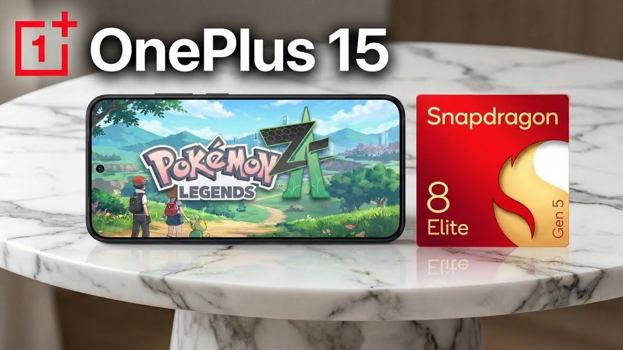Pokémon Legends: Z-A on the Snapdragon 8 Elite Gen 5 | OnePlus 15 - YouTube
