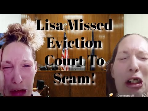 Lisa Skipped Eviction Hearing To Beg And Scam - YouTube