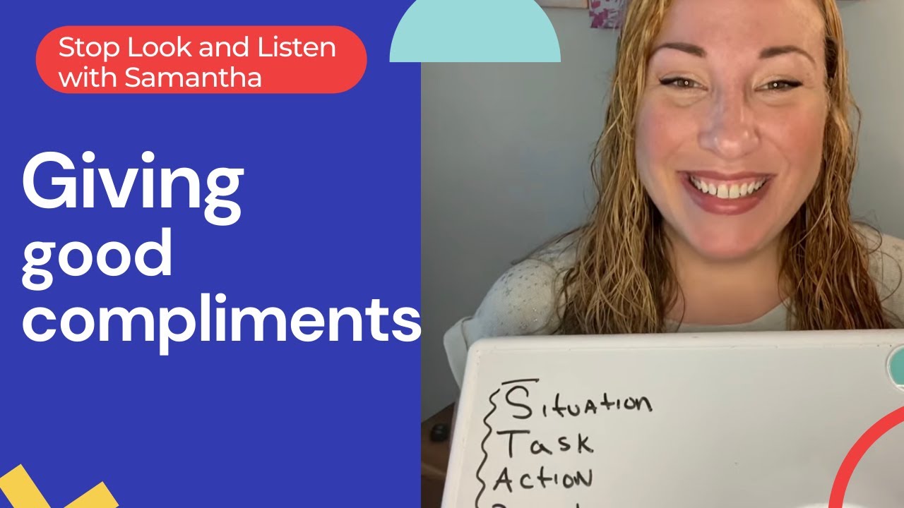 Ways to give a Compliment - using the STAR feedback method - YouTube