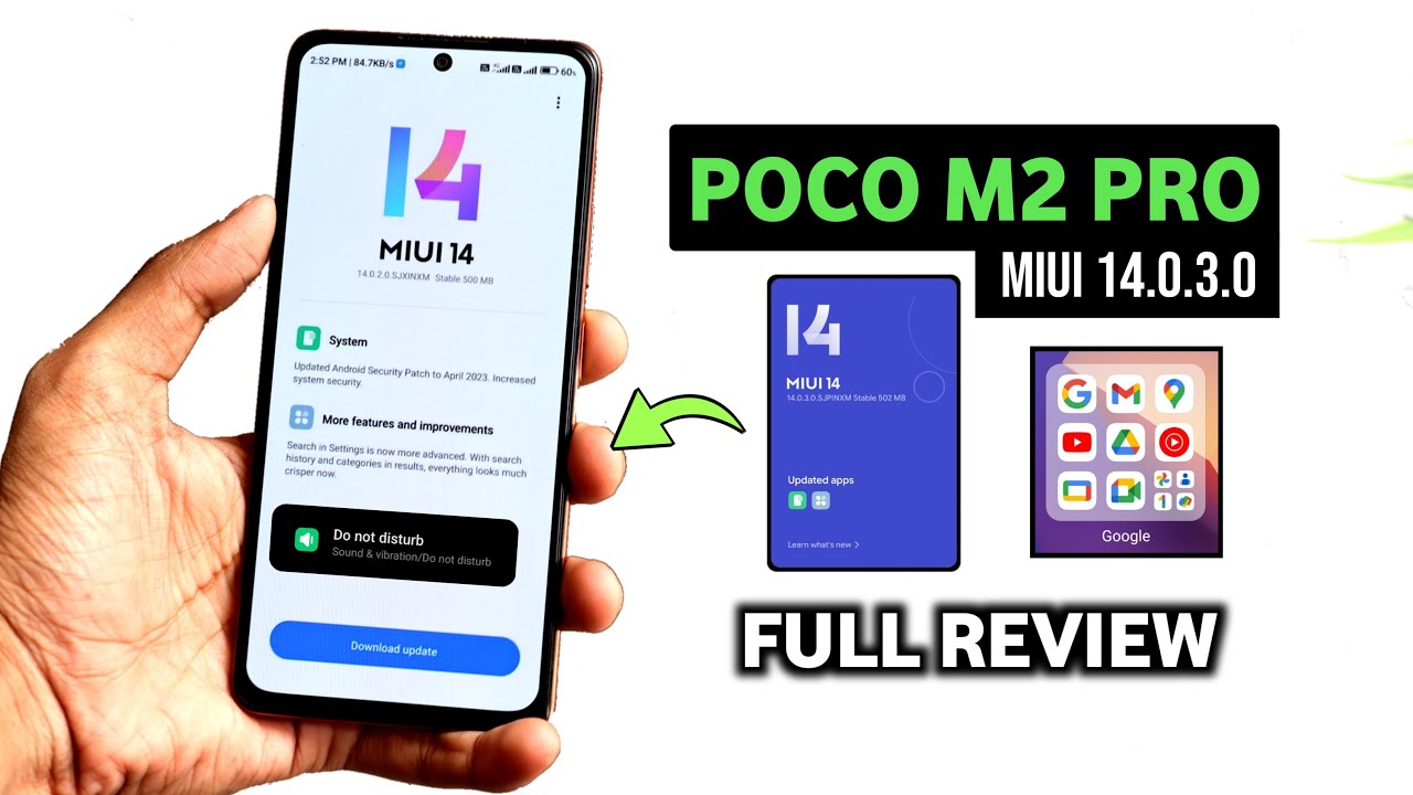 POCO M2 Pro MIUI 14.0.3.0 (MIUI 14) Update Full Changelog | POCO M2 Pro ...