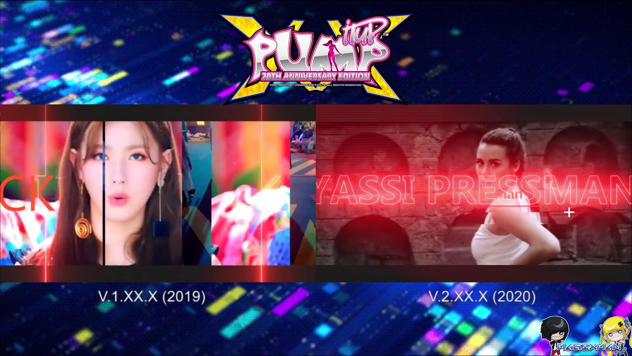Pump It Up XX 20th Anniversary Opening 2019 & 2020 Comparison MV - YouTube