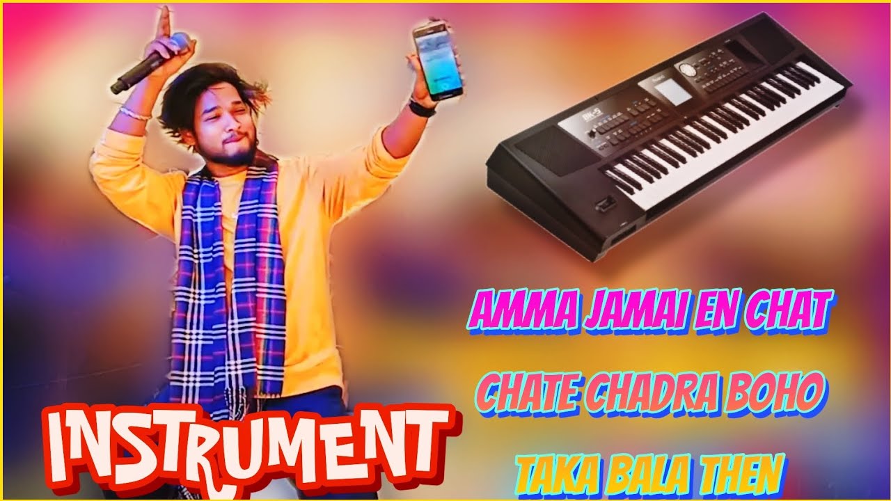 Santali instrument music 🎹Rajiv baskey stage program song🎹music boy ...