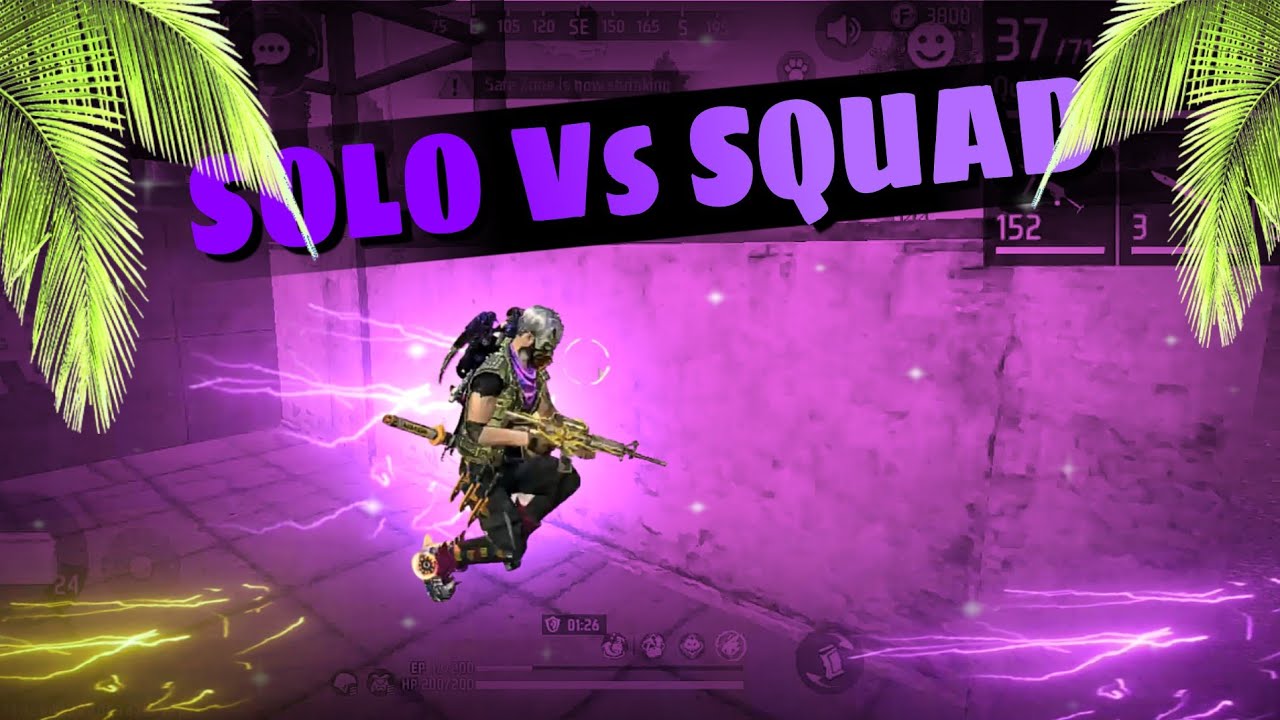 SOLO VS SQUAD FULL RUSH GAMEPLAY 😵 || SOLO VS SQUAD GAMEPLAY VIDEO || # ...