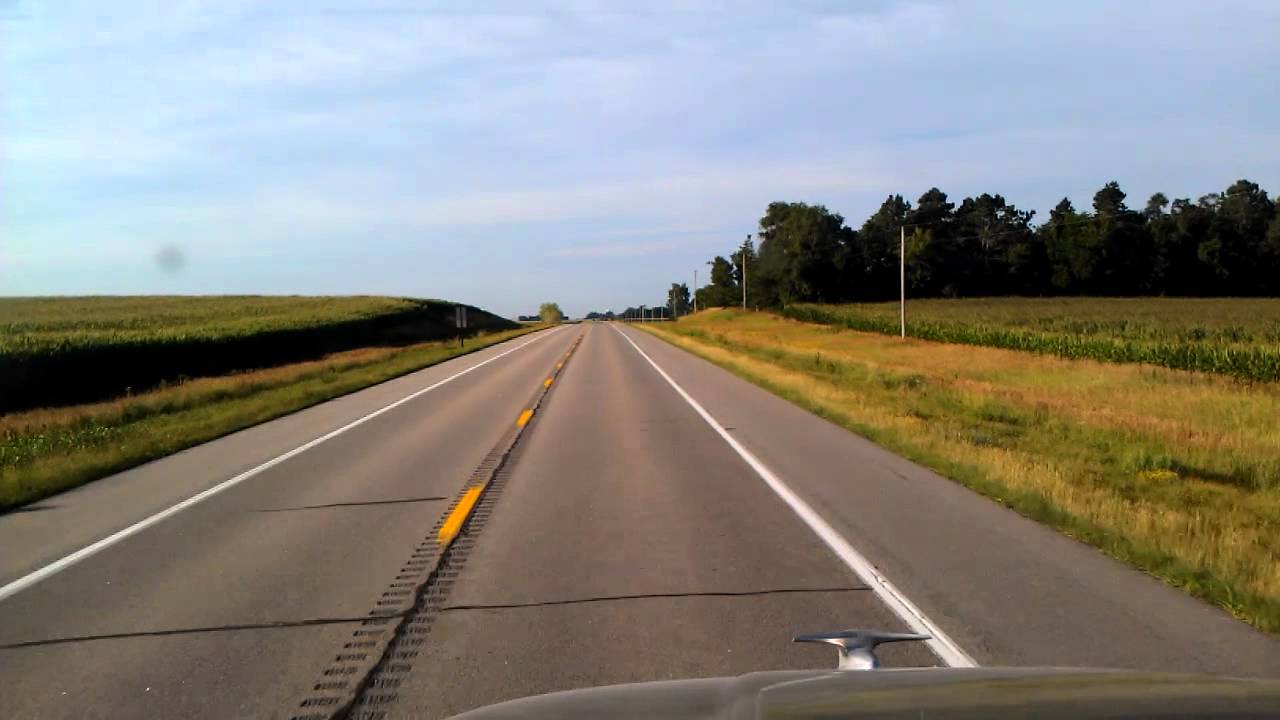 US Highway 81 South near Strombsburg, Nebraska - YouTube