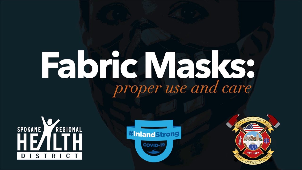 Care and Use of Fabric Masks - YouTube