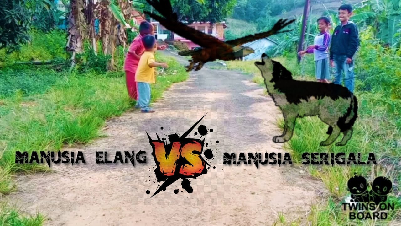 Pertarungan antara Manusia Serigala vs Manusia Elang #pertarungan # ...