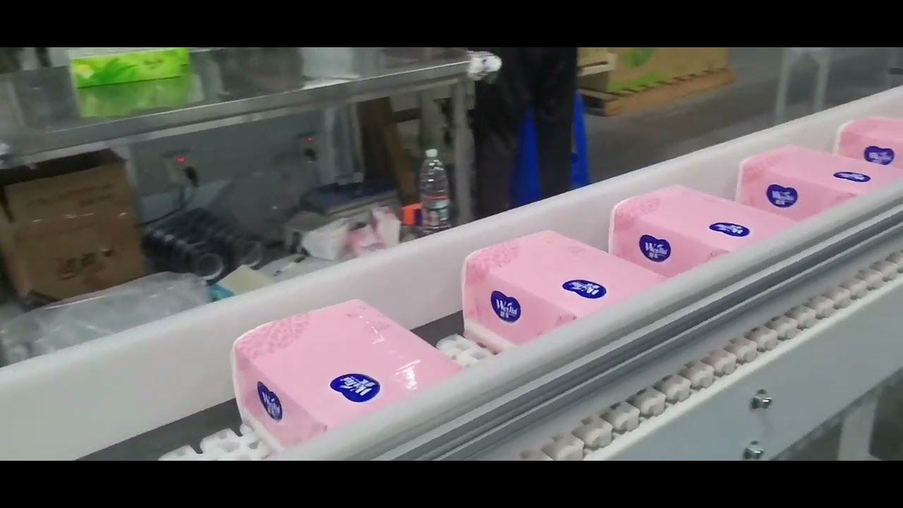 High Speed Facial Tissue Paper Napkins Wrapping Packing Machine - YouTube