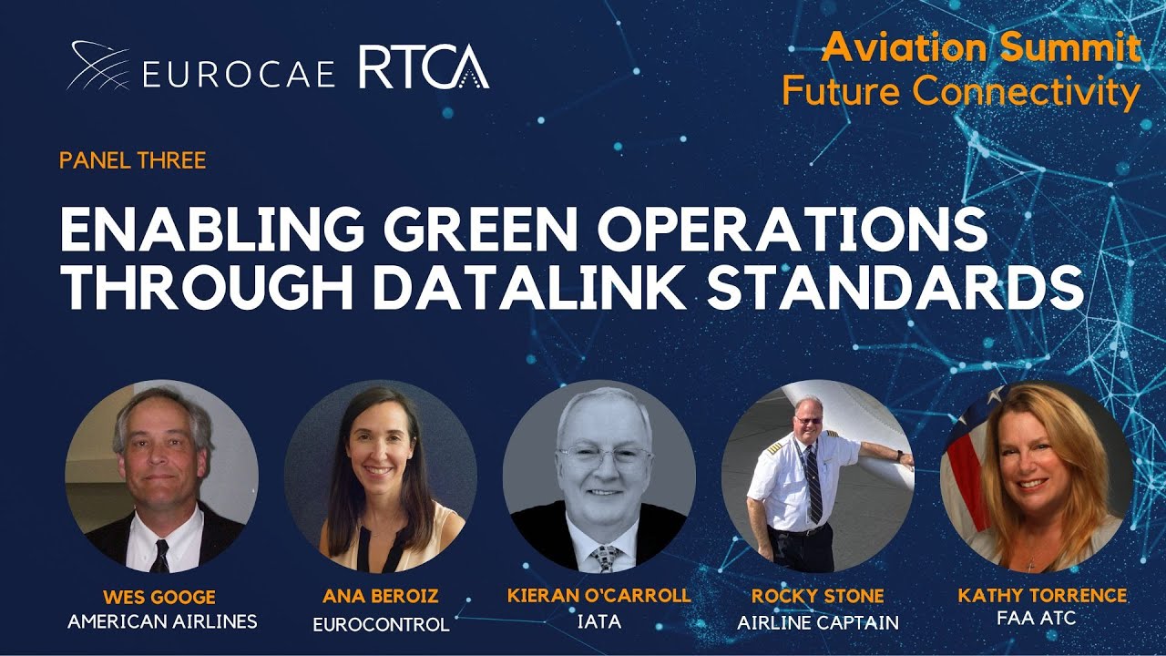 2023 Aviation Summit Future Connectivity:Panel3 Enabling Green Operations Through Datalink ...