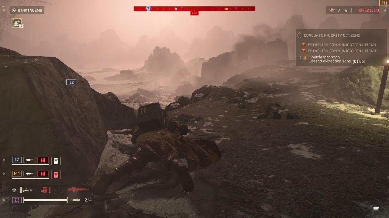 Helldiver decides to be dramatic despite large automaton force ...