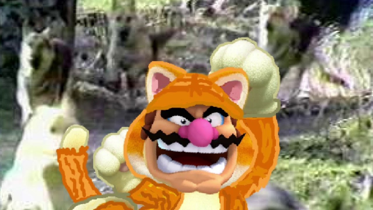 Wario dies by a pack of dogs after dressing as an cat for a furry ...
