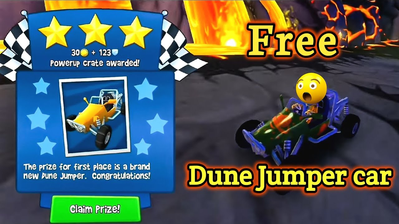 I got a Dune Jumper car for free beach buggy racing 2 - YouTube