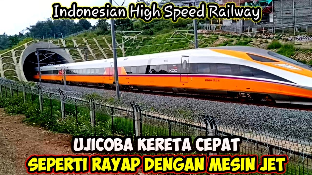 KERETA CEPAT KAYA KEONG ⁉️ Tapi Bergemuruh Seperti Pesawat Jet - YouTube