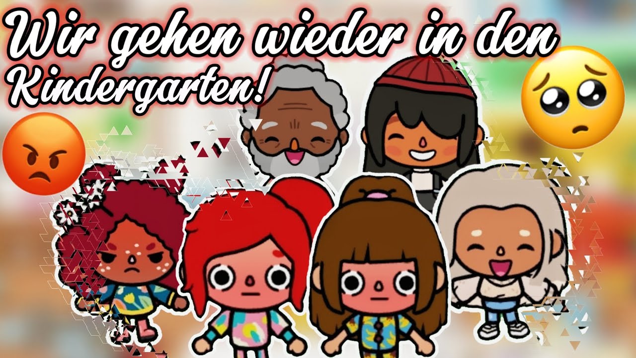 Wir gehen wieder in den Kindergarten!😨😡🥺 - YouTube
