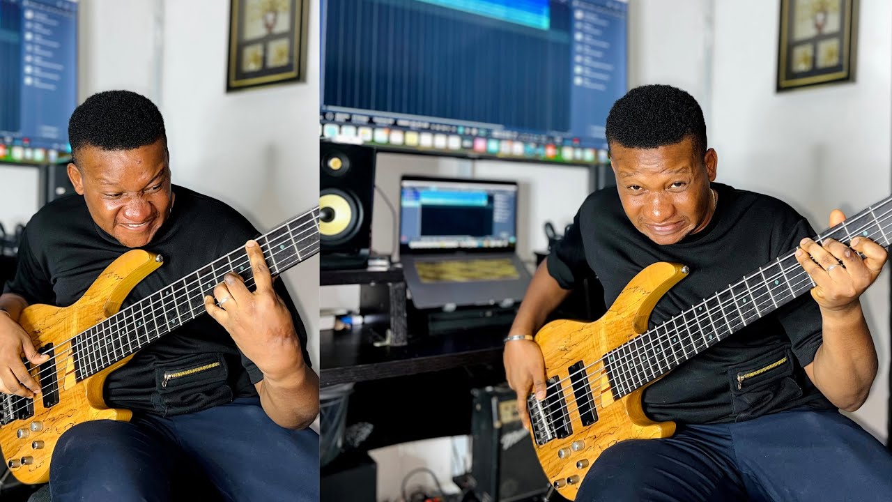 BASS FACE ACTIVATED | AFRICAN PRAISE MEDLEY | BASS COVER - YouTube