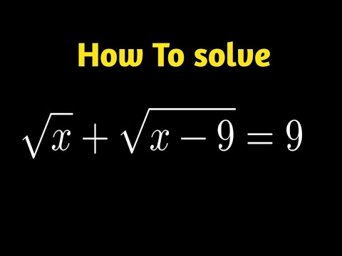 Germany| Math Olympiad | A Nice Algebra Equation - YouTube