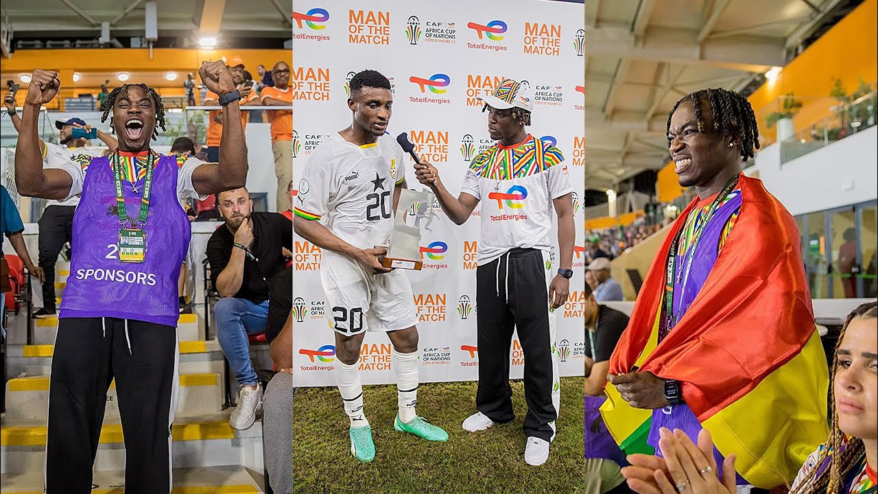 DWP Academy Champion Rolie in Côte d'Ivoire 🇨🇮 To Support Ghana 🇬🇭 ...