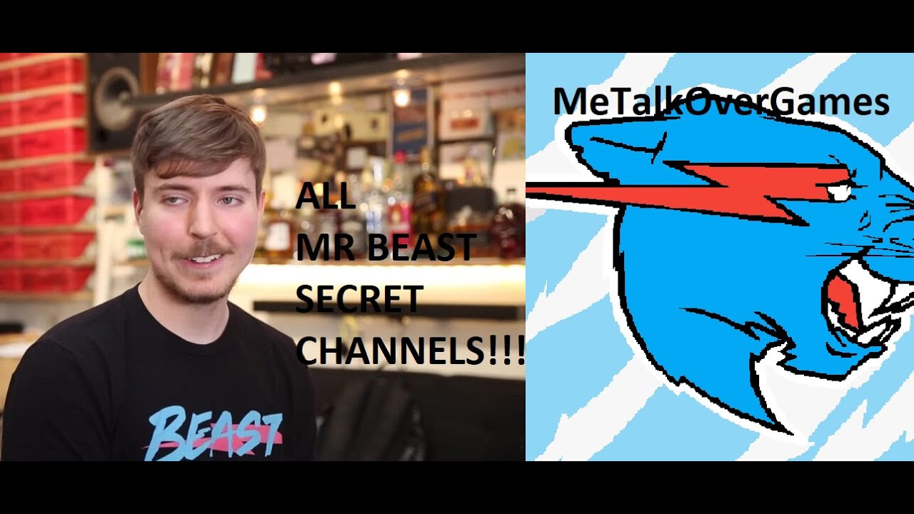 All MrBeast SECRET Channels!!! - YouTube