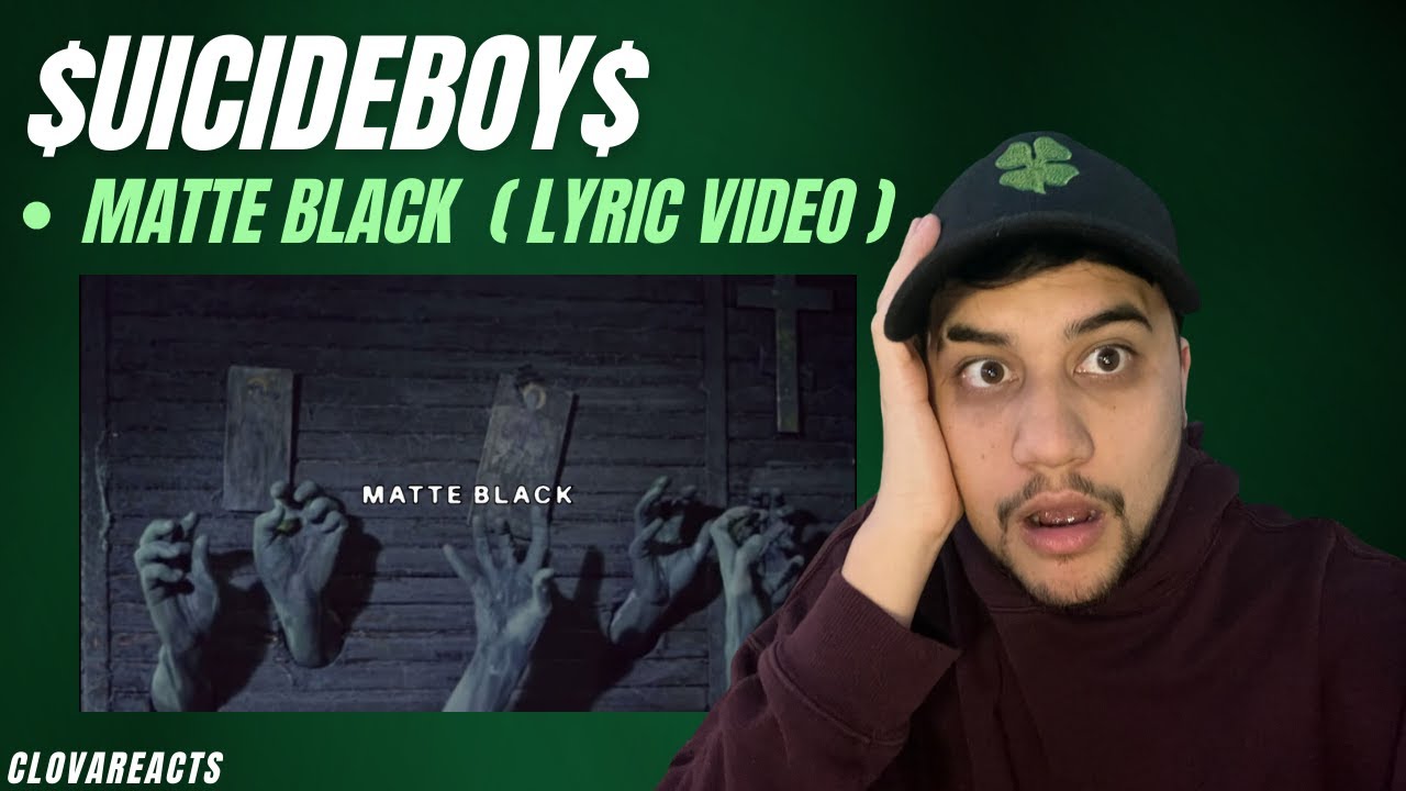"$UICIDEBOY$ - MATTE BLACK" Reaction! // The beats will always be good ...