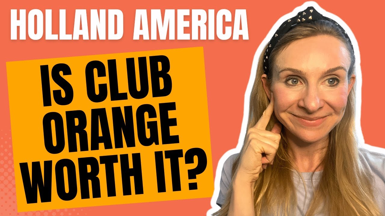 Is Club Orange on Holland America Worth It? - YouTube