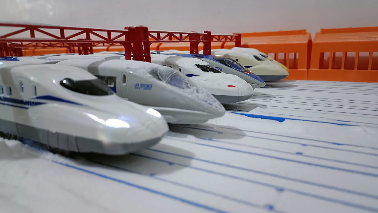 プラレール新幹線冬編2022 • Plarail Shinkansen Winter Edition 2022 - YouTube