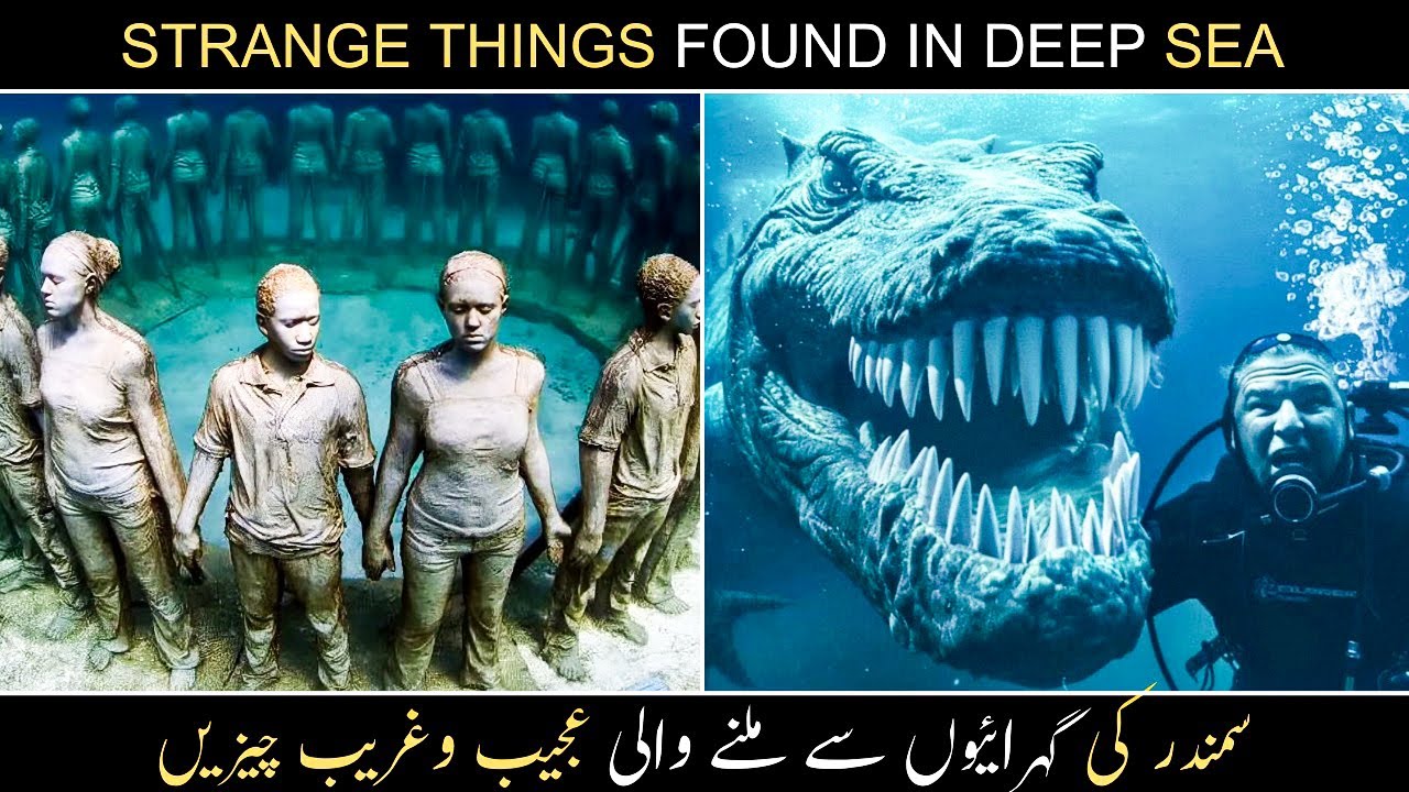 5 Strange Mysterious Things Discovered in the Deep Sea | Countdown 5 ...