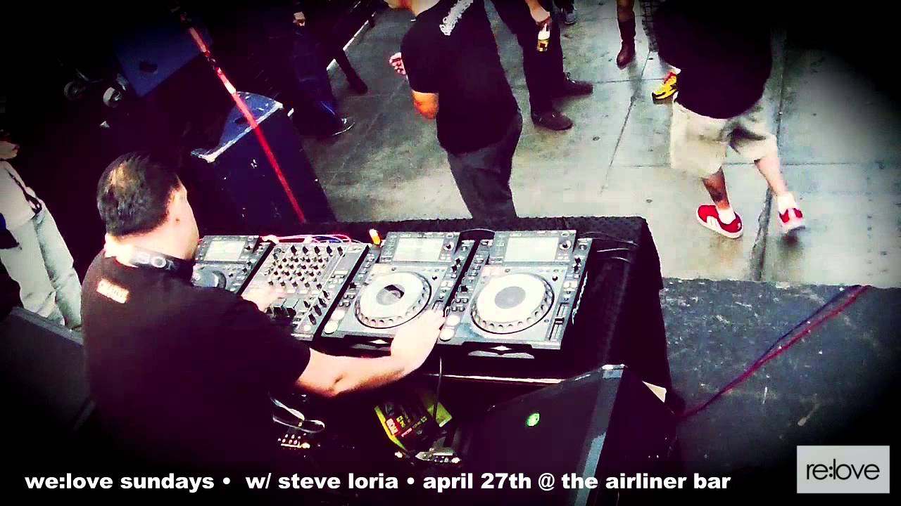 Steve Loria live @ we:love sundays april 27th - YouTube