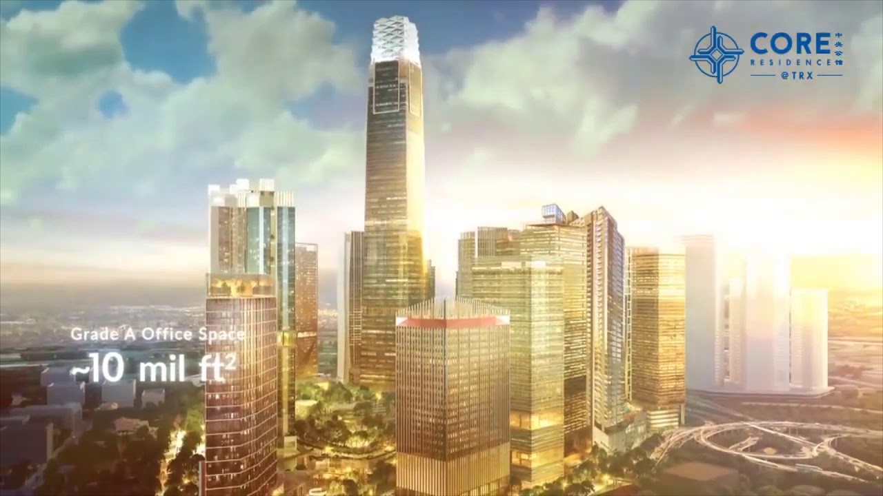 Core Residence @ TRX Fly Through Video - YouTube
