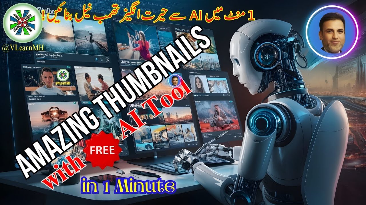 How to Make Amazing Thumbnails with FREE AI Tool #thumbnail #ai - YouTube