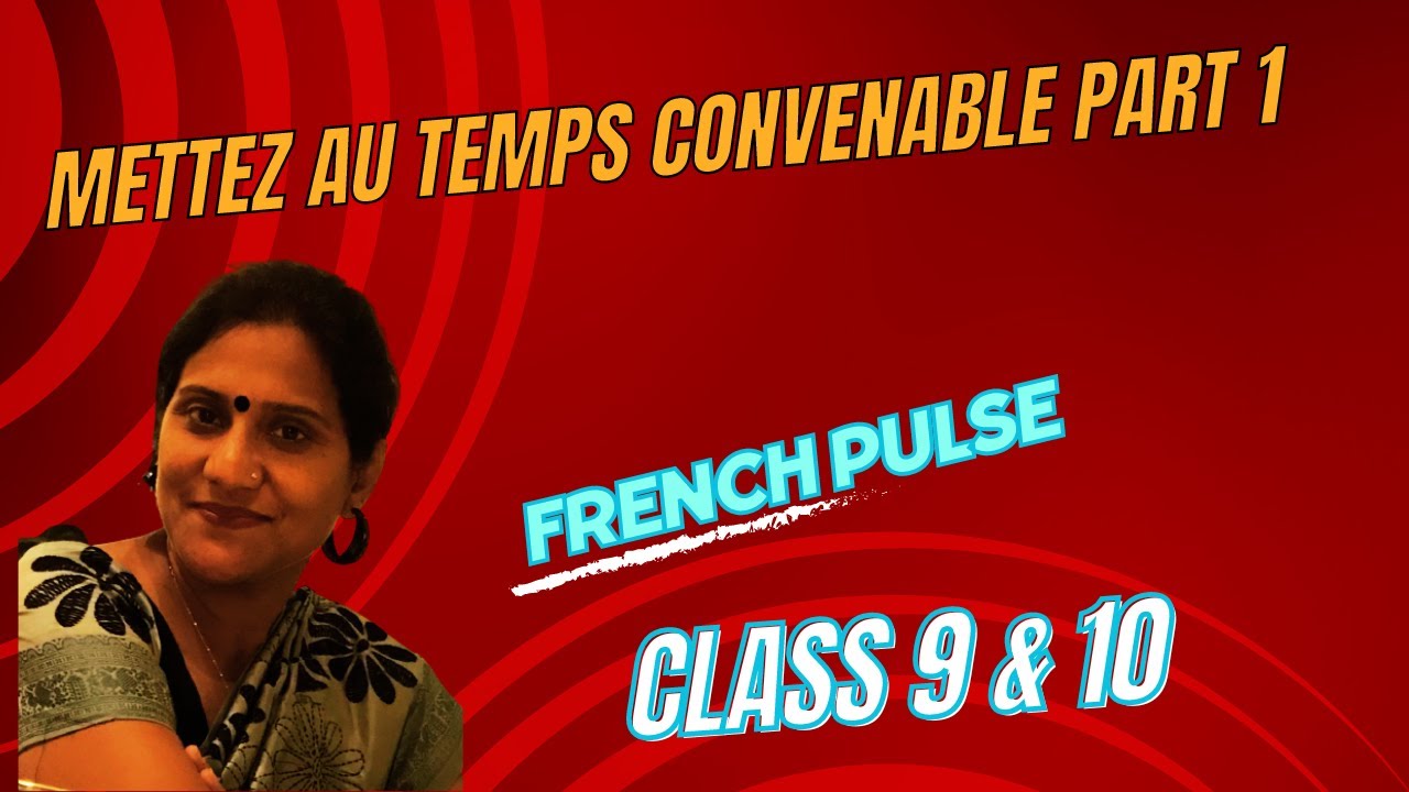 Temps convenables Part 1 - YouTube