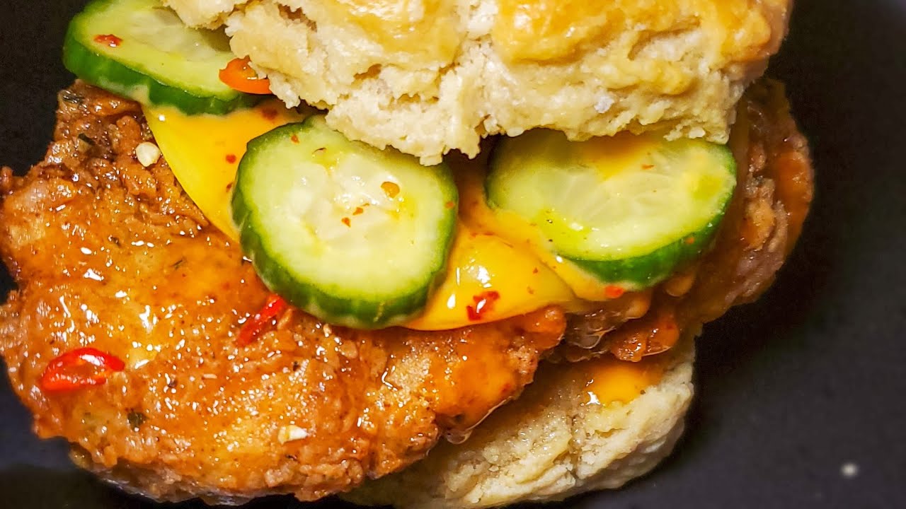 Vegan Sweet & Spicy Chicken Sandwich (seitan) - YouTube