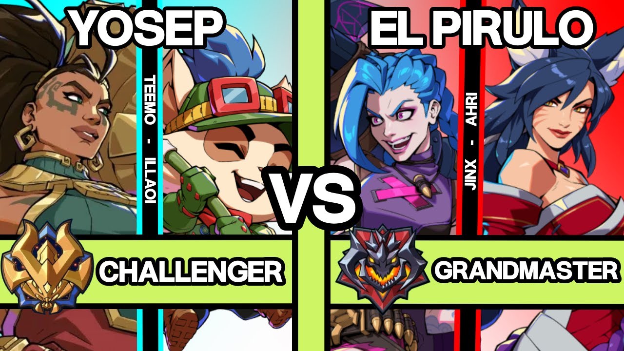 2XKO YOSEP (Teemo/Illaoi) vs EL PIRULO (Jinx/Ahri) 2XKO Pro Replays ...