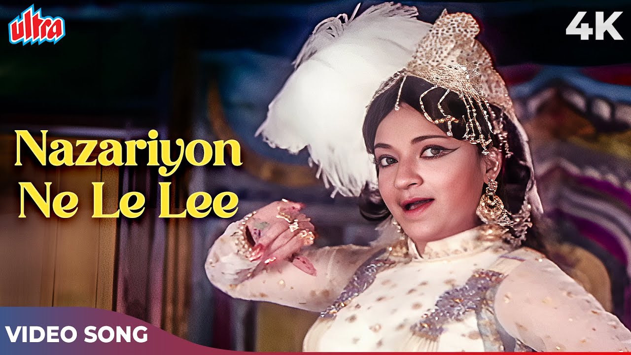 Najarion Ne Le Li 4K Video Song | Lata Mangeshkar | V Shantaram ...