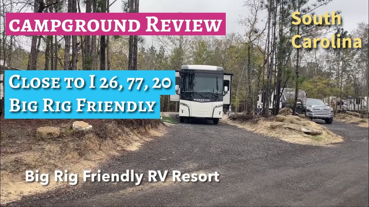 Big Rig Friendly RV Resort - YouTube