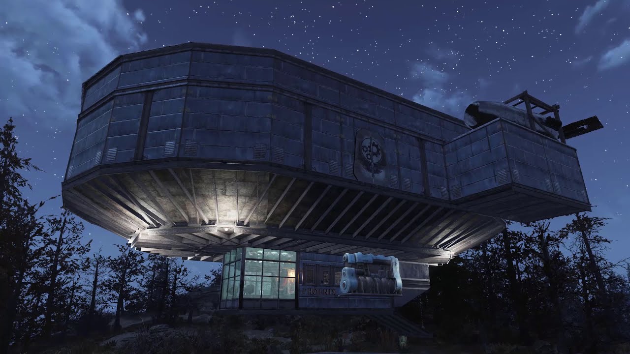 Fallout 76: The Phoenix Airship - YouTube