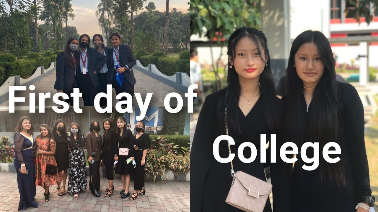 || Life of a college student || First day of college + freshers Vlog 🤪🥳 ...