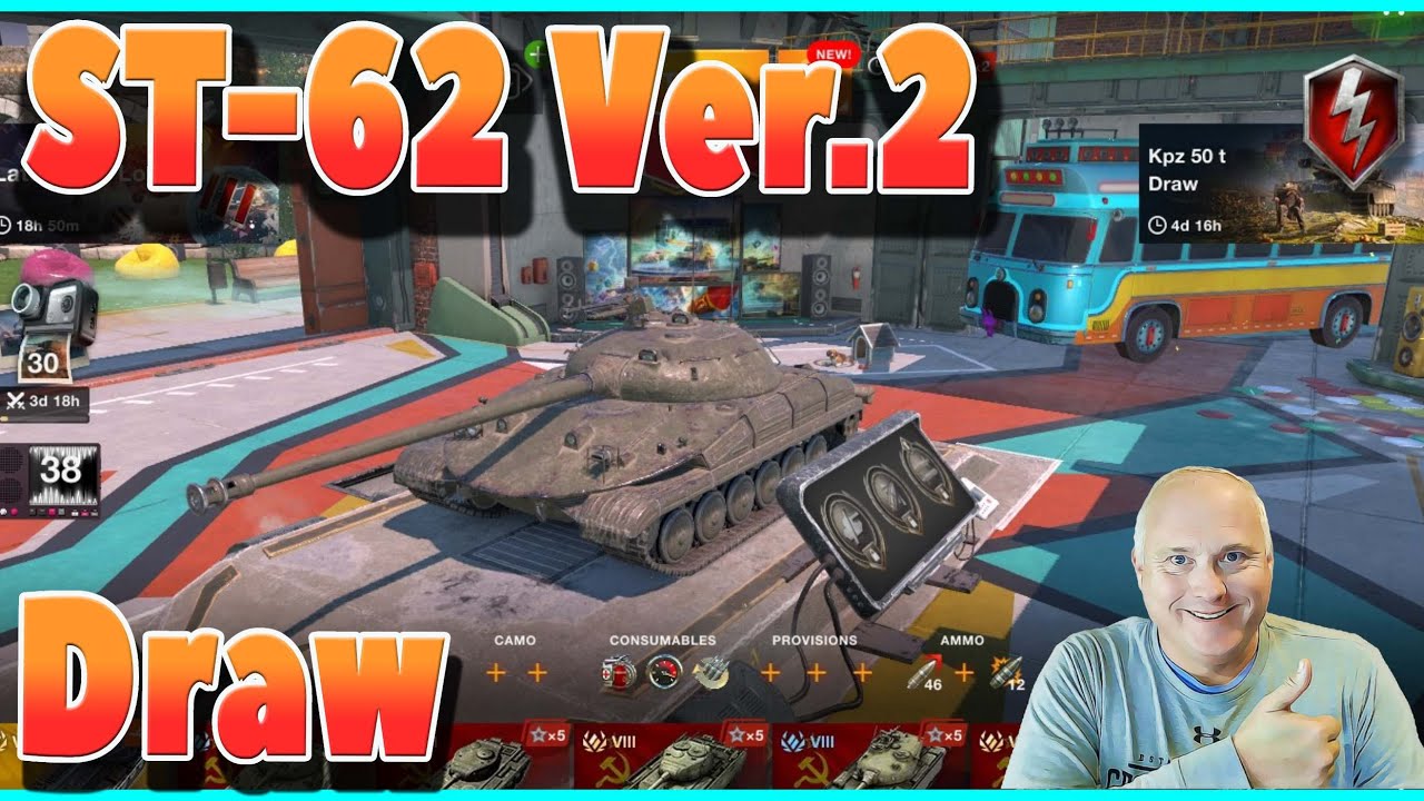 ST-62 Ver. 2 Draw - WOT Blitz - How much Gold | Littlefinger on World ...