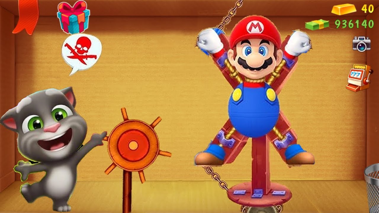 SUPER MARIO vs TOM | Kick The Buddy - YouTube