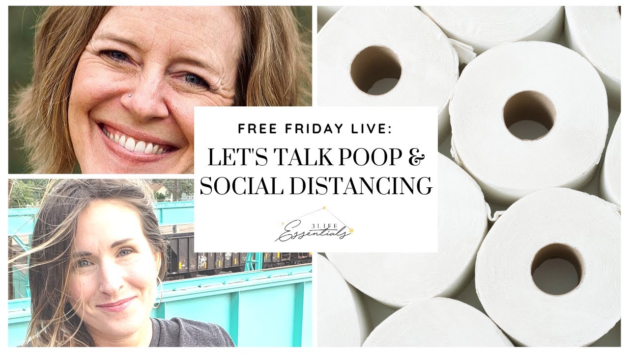 FREE FRIDAY: Let's talk poop & SOCIAL DISTANCING - YouTube