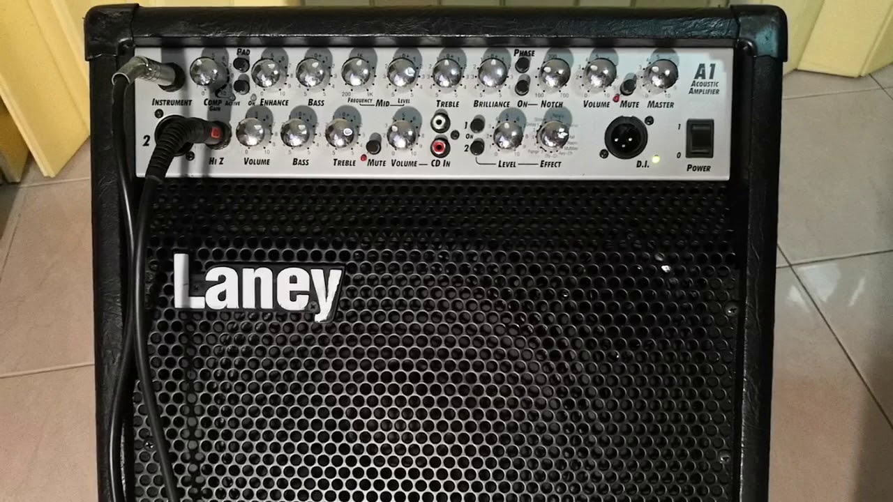 Laney A1 Acoustic Amp เสียงดีมาก "สิ่งของ" ♞ - YouTube