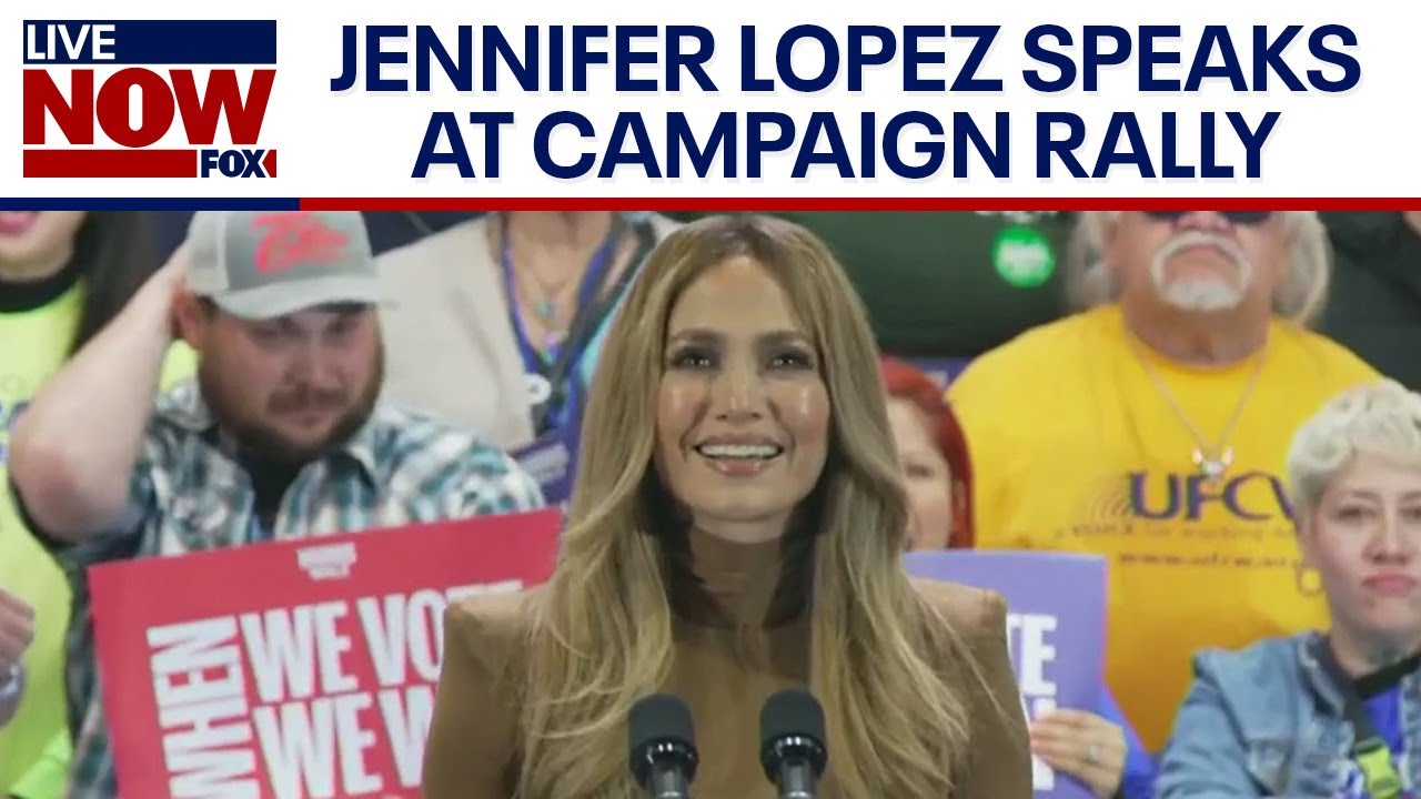 FULL SPEECH: Jennifer Lopez speaks at campaign rally | LiveNOW from FOX ...