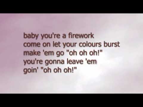 Katy Perry firework lyrics - YouTube