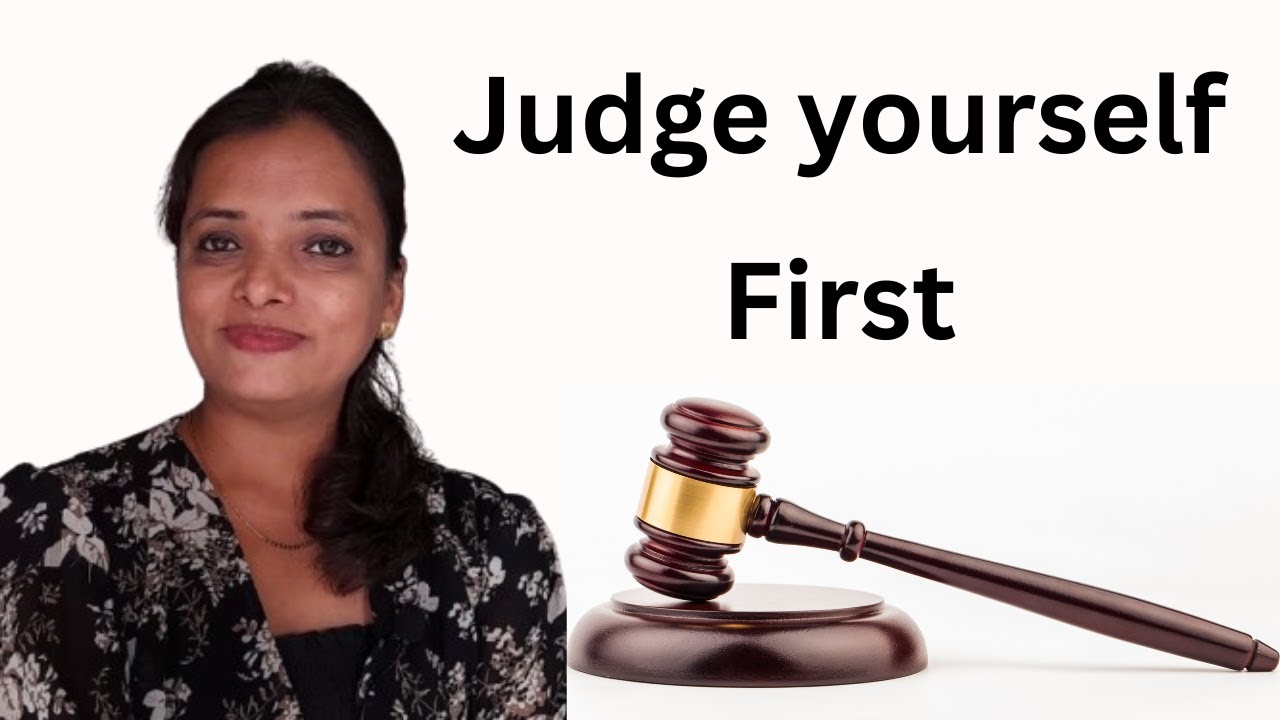 | Madhavi patel | judge yourself first - YouTube