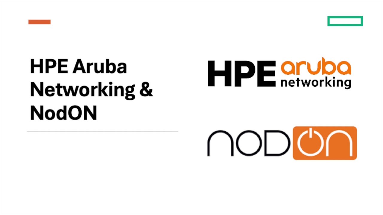 HPE and NodOn Technology Partner Interview - YouTube