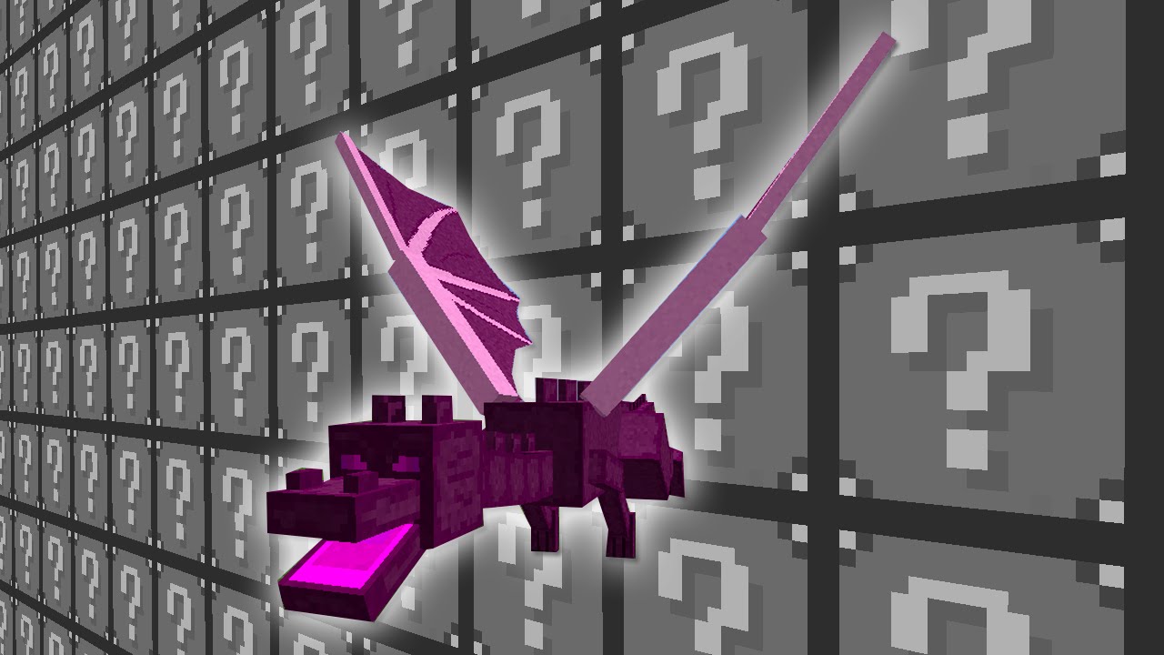 Minecraft: DARK SIDE | DRAGÓN MAGENTA! | Desafío de la Suerte Especial ...