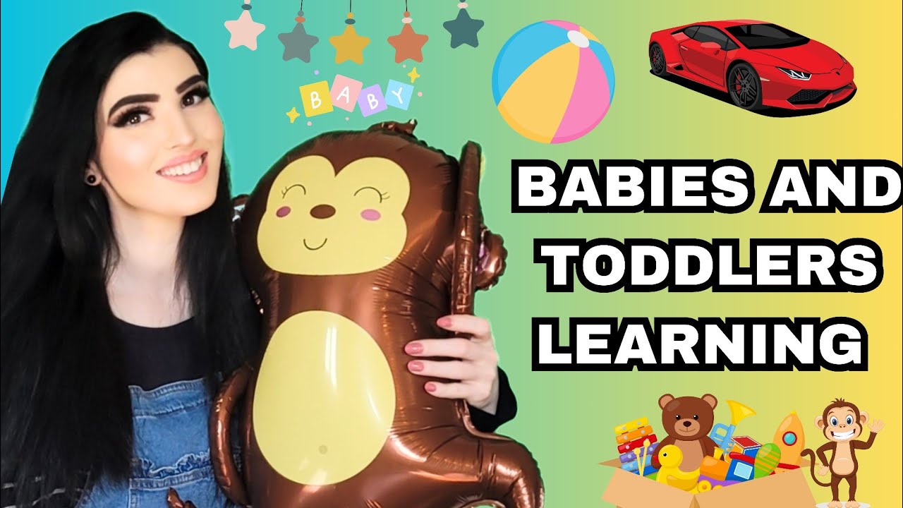 Baby First Words Learning Video | Fun Toddler Education with Sara ...