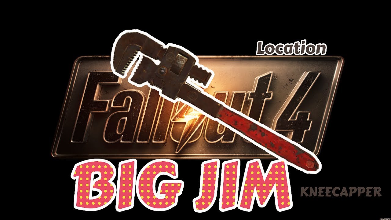 FALLOUT 4 - BIG JIM "UNIQUE" weapon ( DON'T miss this early game ...