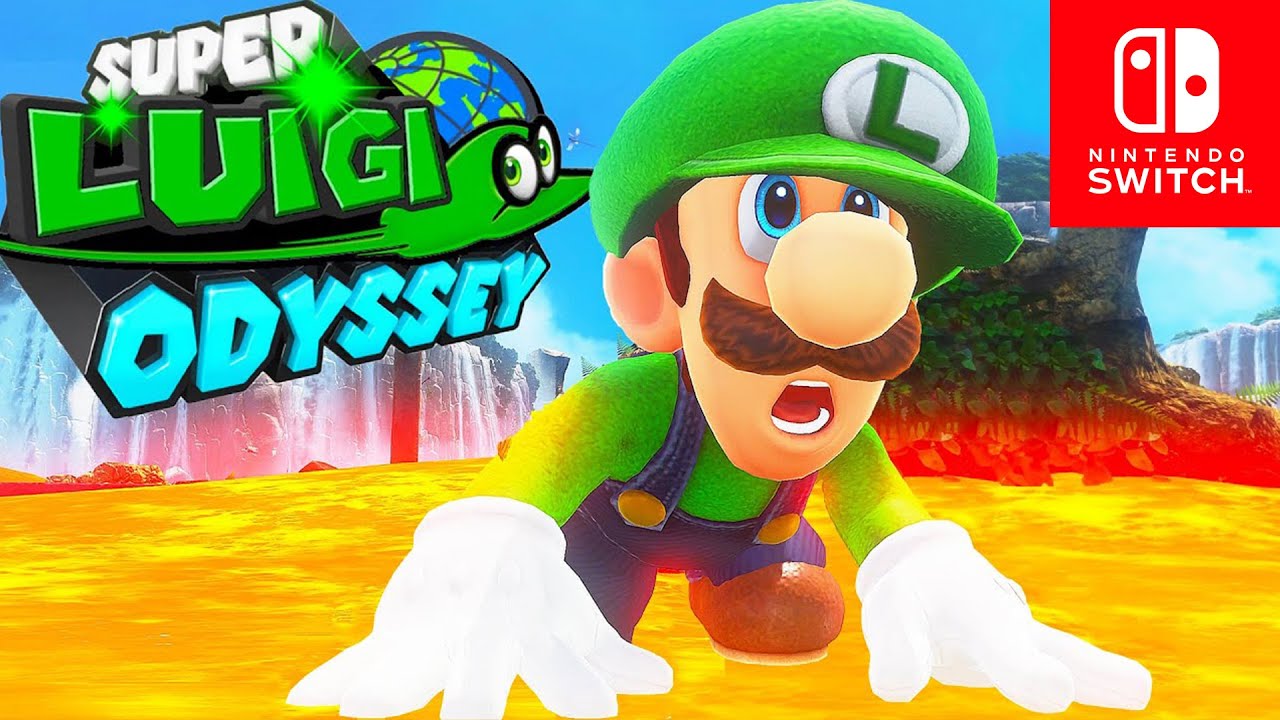 What if the Floor is Lava in Super Luigi Odyssey? (HD) - YouTube