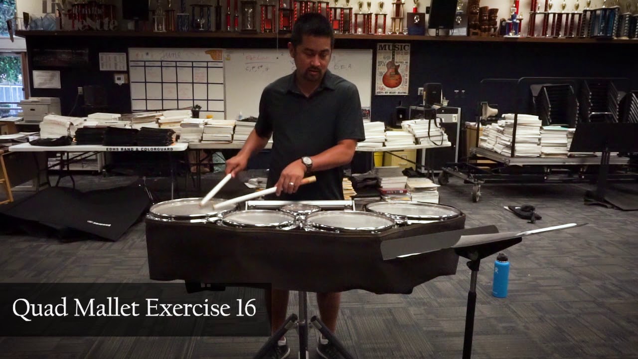 Quad Mallet Timpani Exercises - YouTube