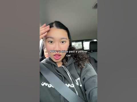 Pov U Drive Past A Yellow Car Video By Mrtnz jluvvv #Shorts - YouTube